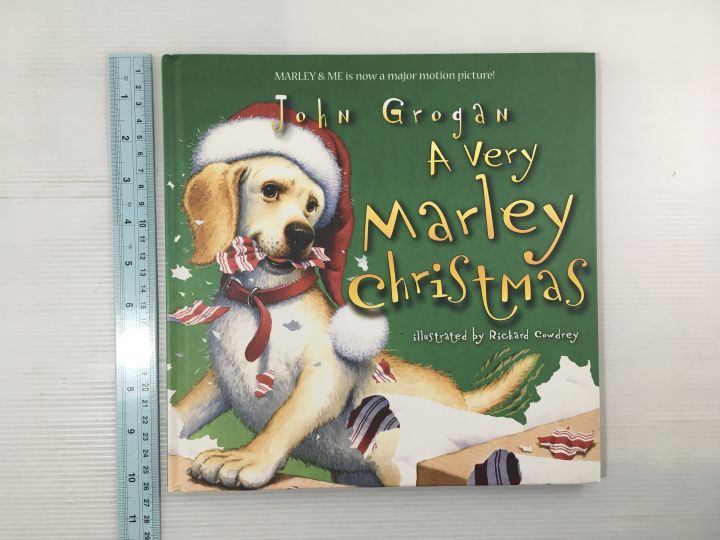 John Grogaw A Very Marley Christmas by Richard Cowdrey Hardback book ...