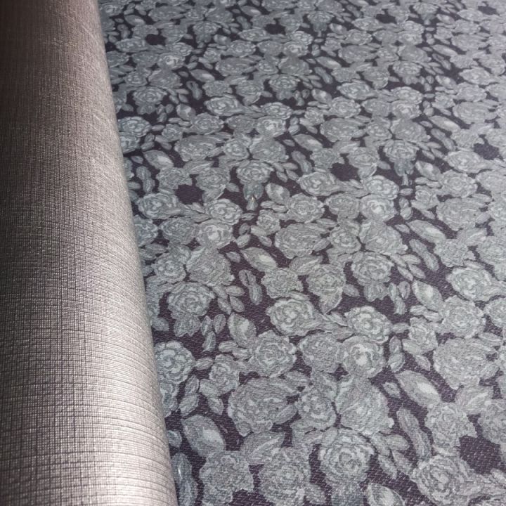 KARPET LANTAI / ALAS LANTAI / ALAS MEJA MOTIF BUNGA PER 50 CM | Lazada ...