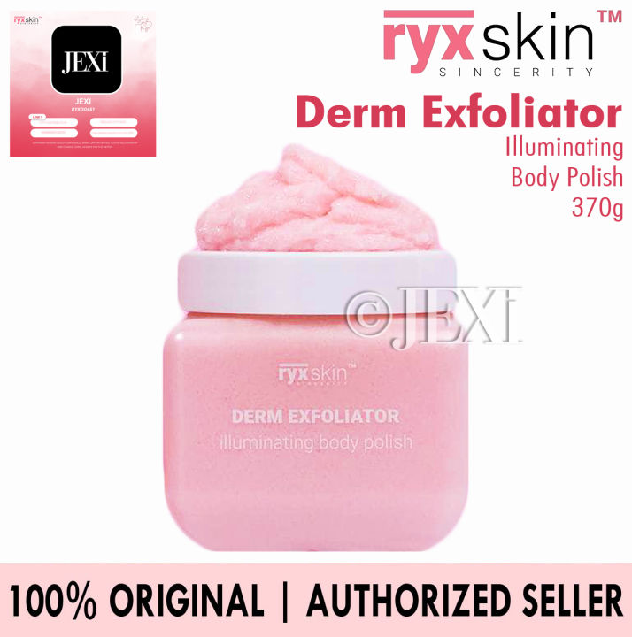 Ryx Derm Exfoliator Illuminating Body Polish 370g (Authentic ...