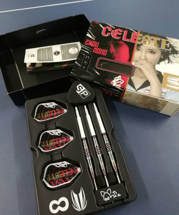 Target Dart Pin Swiss Point Celeste Zhou Momo 21g Gen 2 95% Tungsten ...