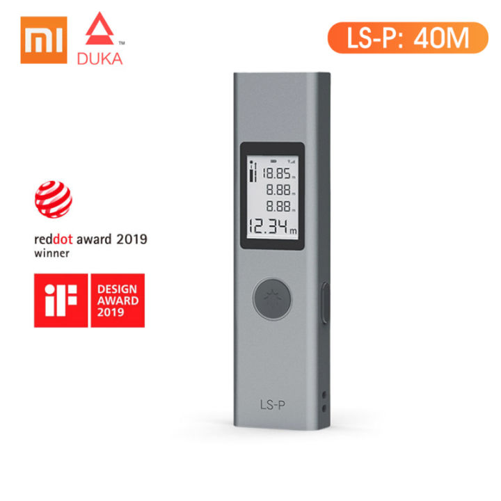 YouPin DUKA Laser Rangefinder LS-P Handheld Portable High Precision USB Fast Charge Range Finder ...