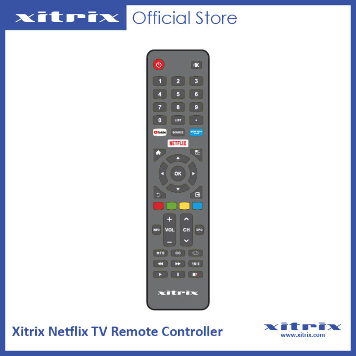 Xitrix Netflix TV Remote Controller ( Compatible with XPN-DS3230, XPN ...