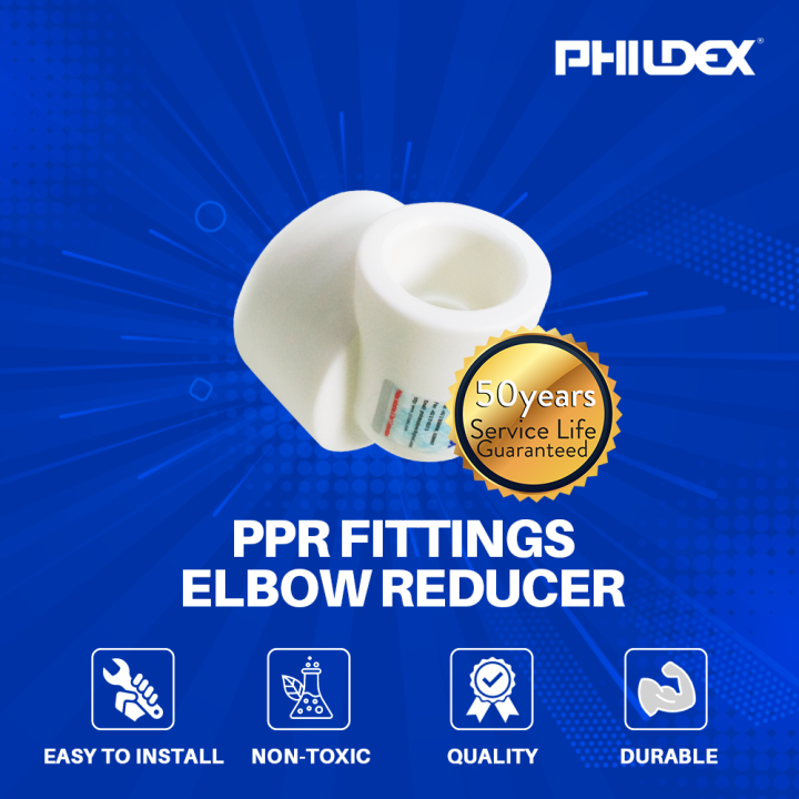 PHILDEX PPR Fittings - Elbow Reducer | Lazada PH