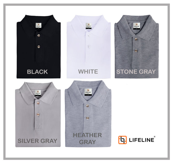 Lifeline Plain Poloshirt | Lazada PH