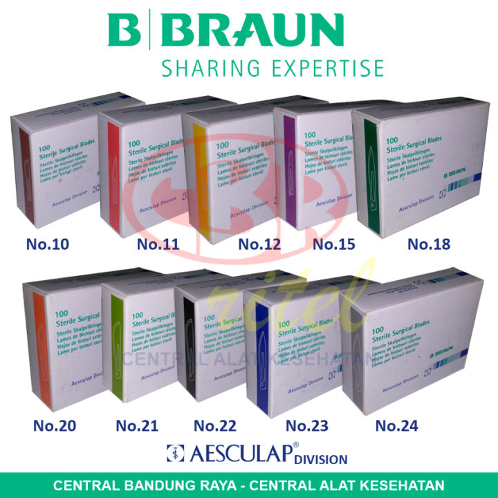 B-Braun AESCULAP Bisturi - Pisau Operasi & Bedah (Surgical Blades ...