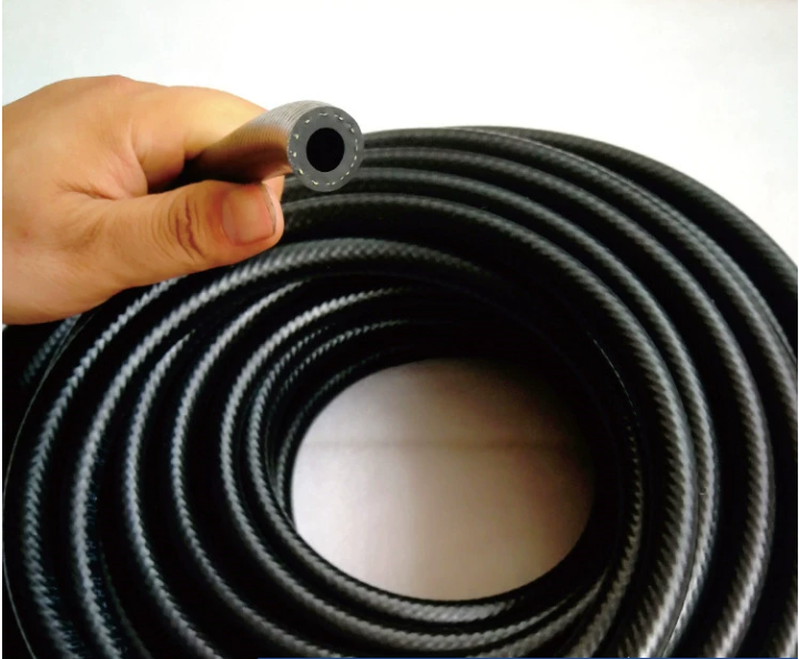 1M High Pressure Diesel Pipe Heat Resistant Gasoline Hose BLACK Rubber ...