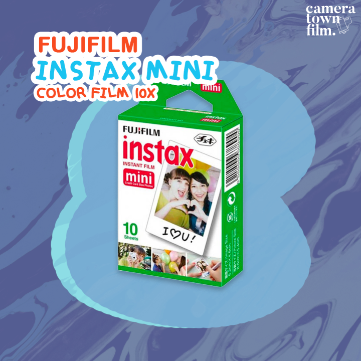 ฟิล์มโพลารอยด์ FUJIFILM INSTAX MINI Color Film 10x | Lazada.co.th