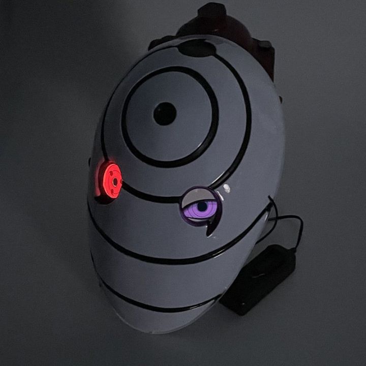 Naruto Mask Halloween Ninja Glowing Sharingan Uchiha Madara With Earthy ...
