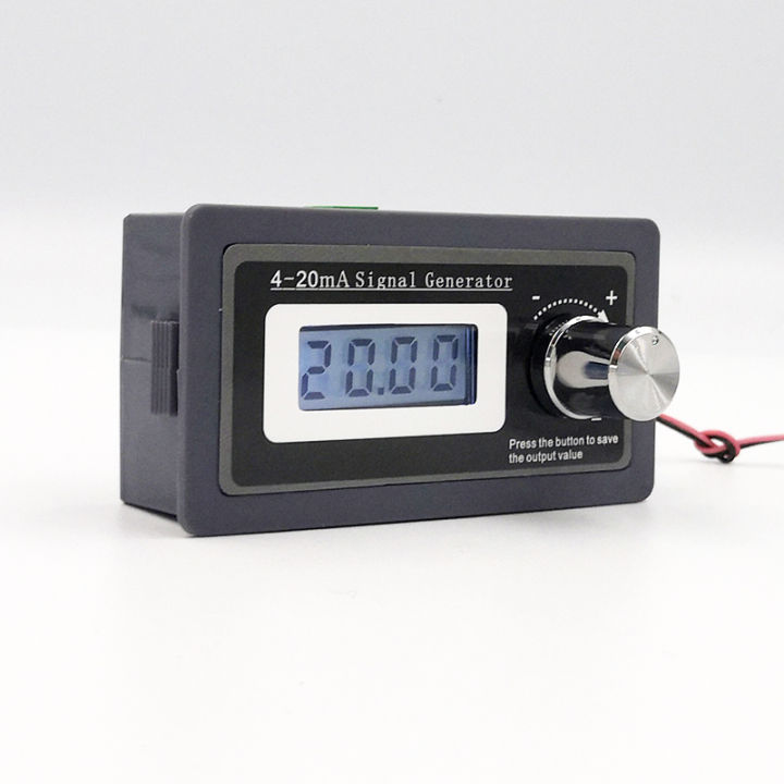yingke New 2 Wire 4 20ma Current Signal Generator Panel Mounted Current Loop Generator 4 To 20ma ...