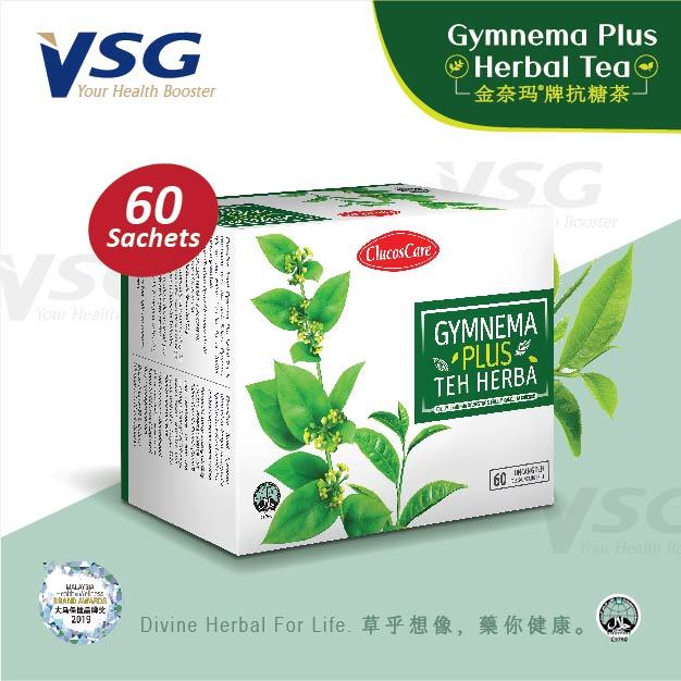Gymnema Plus Herbal Tea 金奈玛®️牌抗糖茶 60s x 2.5g FREE Extra 12 sachets | Lazada
