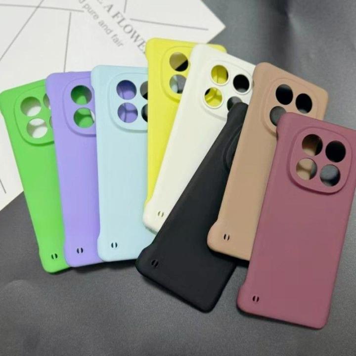 Ultra Slim PC Frameless Case For Xiaomi Redmi Note 14 Pro Plus 5G POCO ...