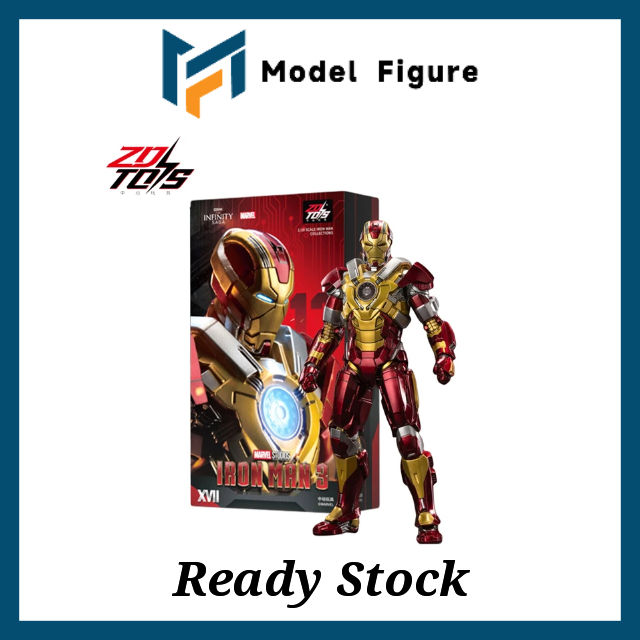 ZhongDong 中动 - ZD Toys Iron Man Mark 17 Heartbreaker 钢铁侠 MK 17 | Lazada