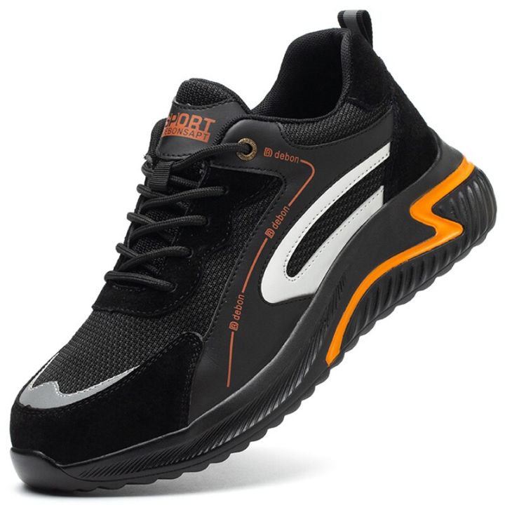 Safety Shoes Men Foot Protection Work Shoes Anti-smash Anti-puncture ...