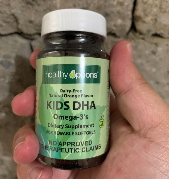 Healthy Options Kids DHA Omega 3’s 60 Chewable Softgels | Lazada PH