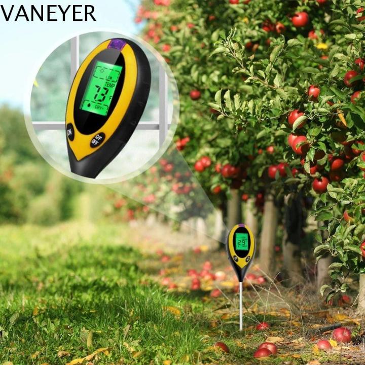 VANEYER LCD Screen Soil Survey Instrument Digital Display 4 in 1 PH ...