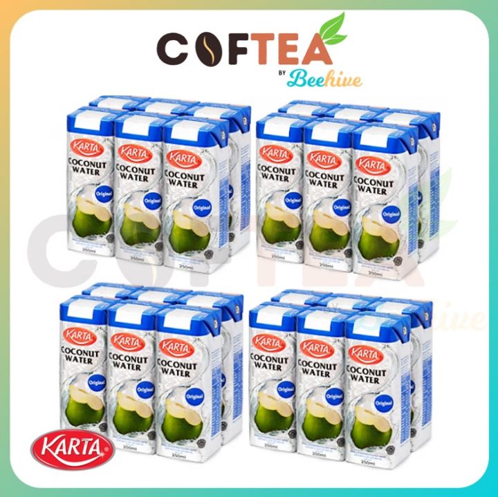 Karta Coconut Water 24 x 250ml [24 pack] (Halal) | Lazada