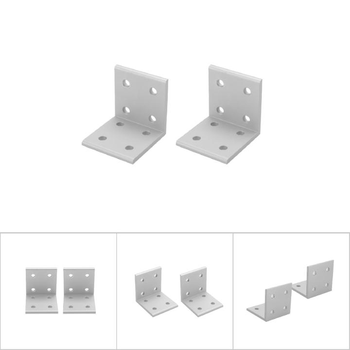 Aluminium L Shape Connector Corner Joint Bracket for 2040 Profile ...
