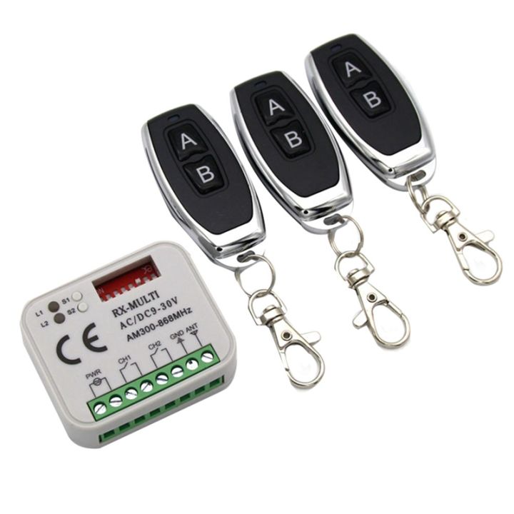 Garage Gate Remote Receiver 433 868MHz RX MULTI 300-900MHZ AC/DC 9-30V ...