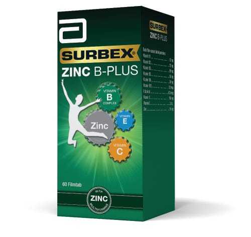 Surbex Zinc B-Plus 30's | Lazada