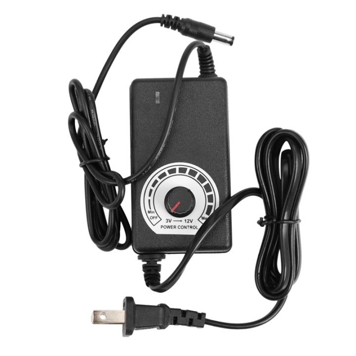 AC to DC Adapter 12V 2A Adjustable Power Supply Motor Speed Controller ...