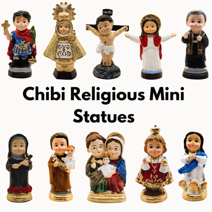 Chibi Religious Mini Statues 3.5 to 4 inches | Lazada PH