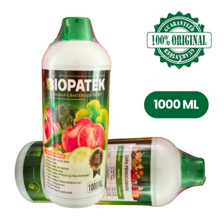 Biopatek 1 Liter Fungisida Hayati Untuk Palawija Hortikultura | Lazada ...