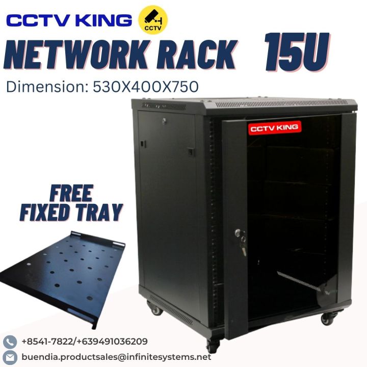Network Cabinet 15U | Data Rack | Data Cabinet | Server Rack | Server ...