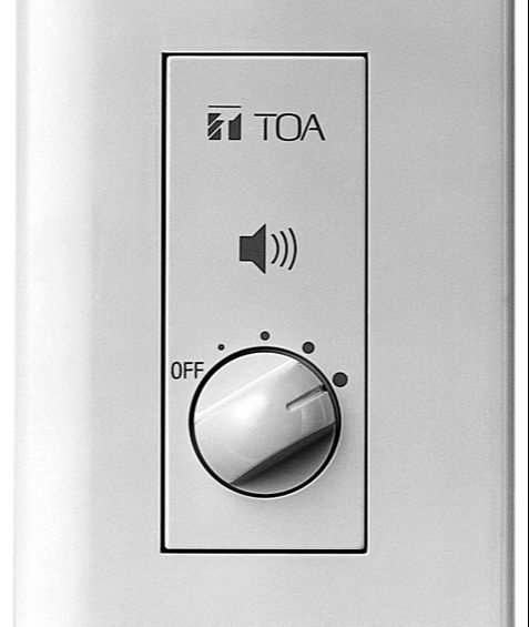 TOA AT-303AP ATTENUATOR 30W วอลลุ่มควบคุมเสียง สามารถปรับระดับเสียงได้ถึงระดับ 5 ระดับ AT 303AP ...