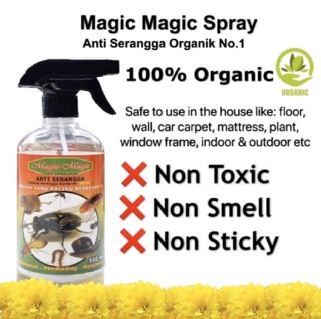Magic magic Anti serangga / Insect Repellent @ Ubat semut @ Spray ...
