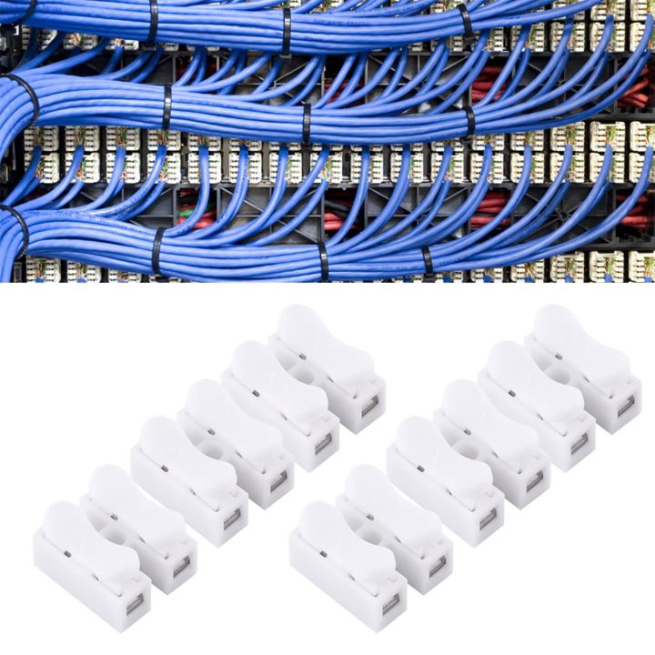 Terminal Block Insulated Terminals Wire Connector Cable Connector White ...