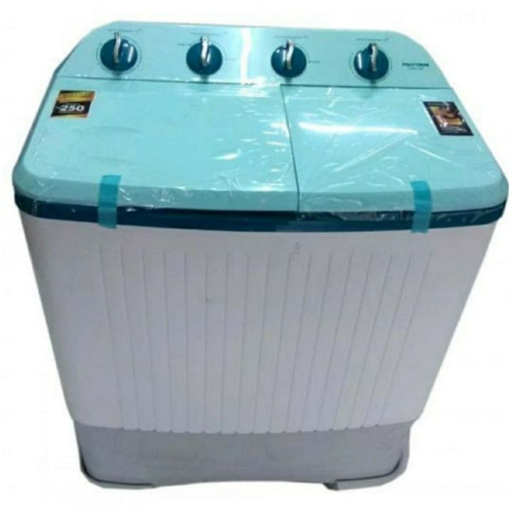 POLYTRON PWM-9366 MESIN CUCI 2 TABUNG 9 KG (NEW) | Lazada Indonesia