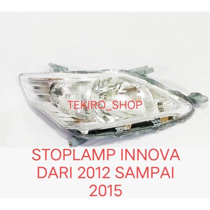HEADLAMP INNOVA GRAND 2012 2013 2014 2015 HEAD LAMP INOVA LAMPU UTAMA ...