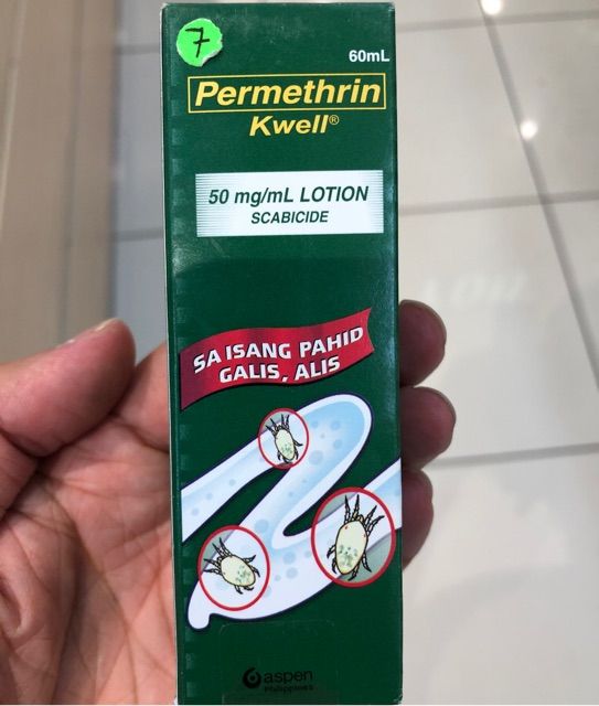 Kwell Permethrin Lotion 50mg/ml Scabicide 60ml Green | Lazada PH