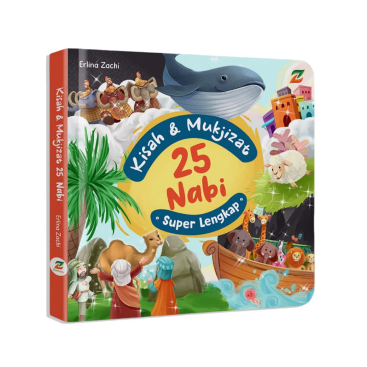 Kisah dan Mukjizat 25 Nabi Super Lengkap - Mengenal Para Rasul Melalui Buku Berwarna ...