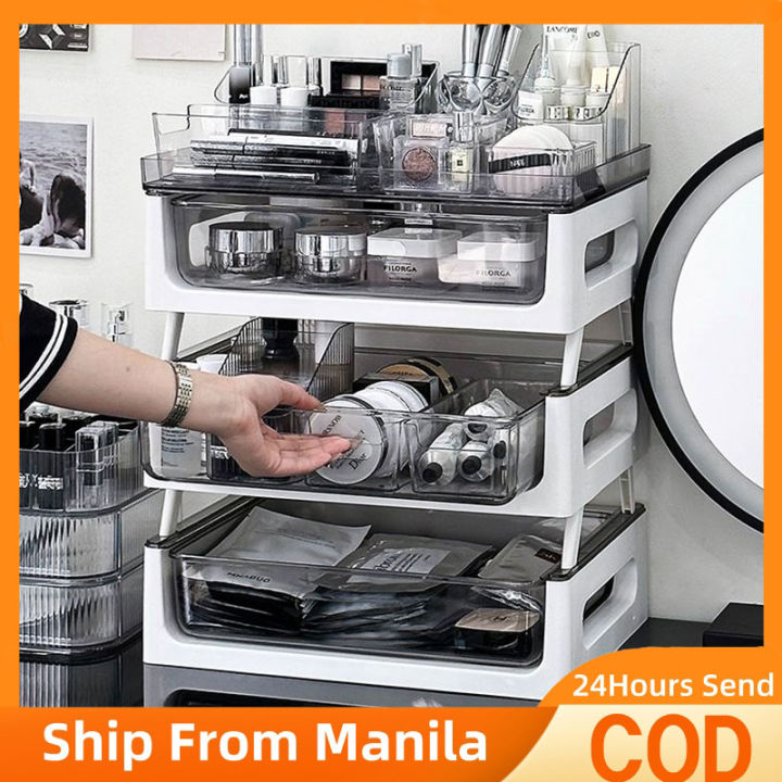 Multi-layer Storage Pull-out Rack Cabinet Drawer Pull out Cup Plate ...