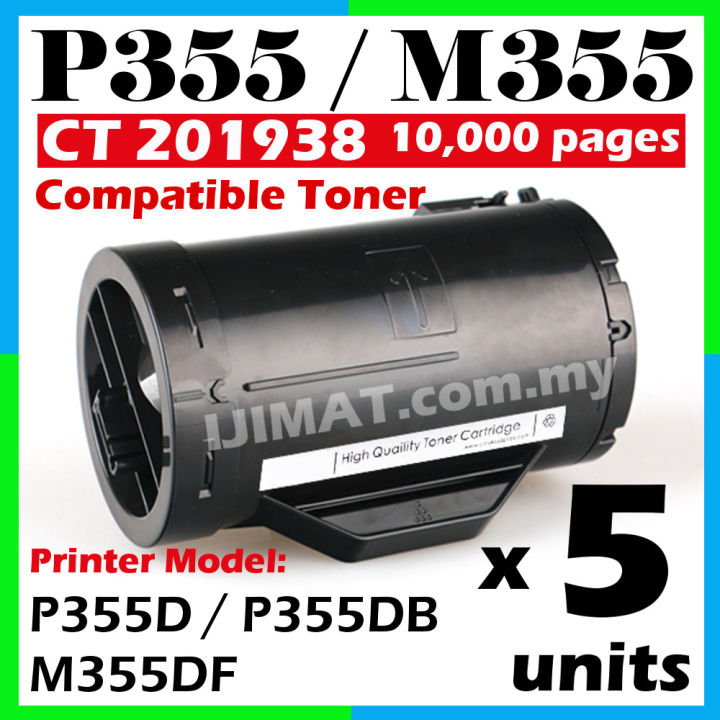 5 Units Fuji Xerox P355 / P355d / P355db / M355 / M355df Printer ...
