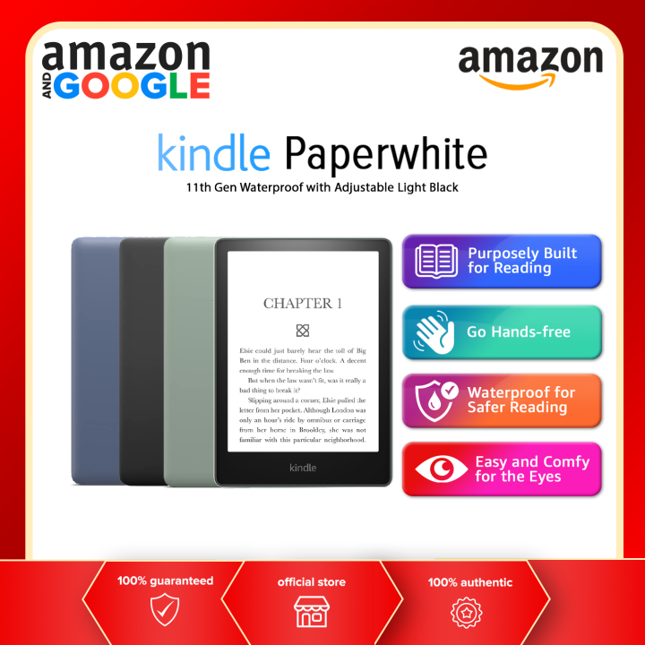 Amazon Kindle Paperwhite 5 11th Gen, Latest Model now with adjustable ...