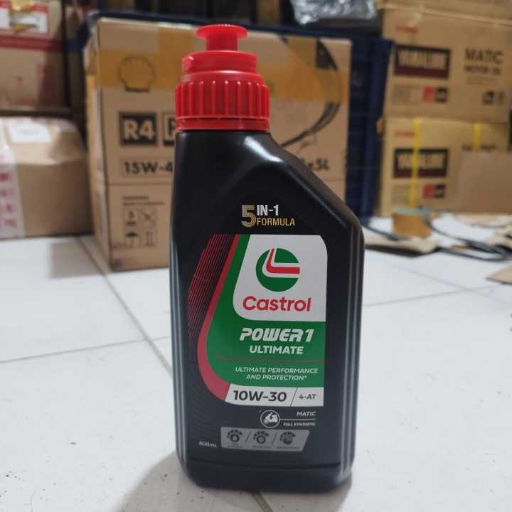 Castrol Power 1 Ultimate Matic 10w-30 0,8 Liter Full Synthetic Original ...
