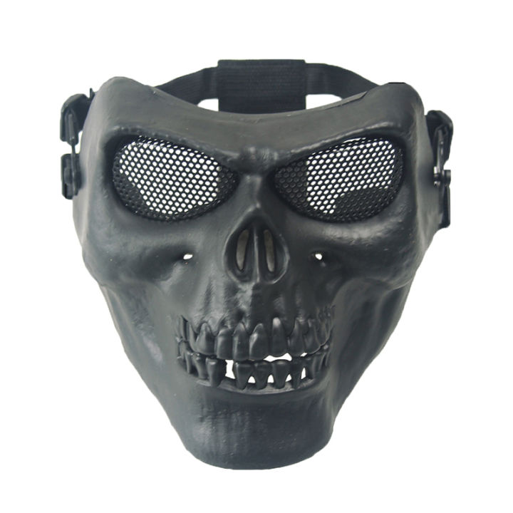 Paintball Airsoft Mask Scary Phantom Skull Camouflage Mask Tactical ...