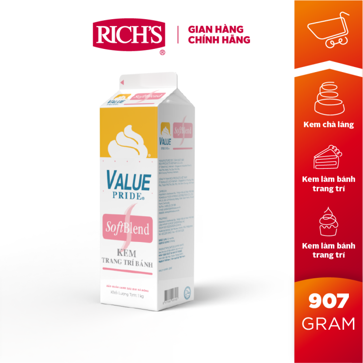 Kem Trang Trí Bánh Value Pride Soft Blend 1kg | Lazada.vn