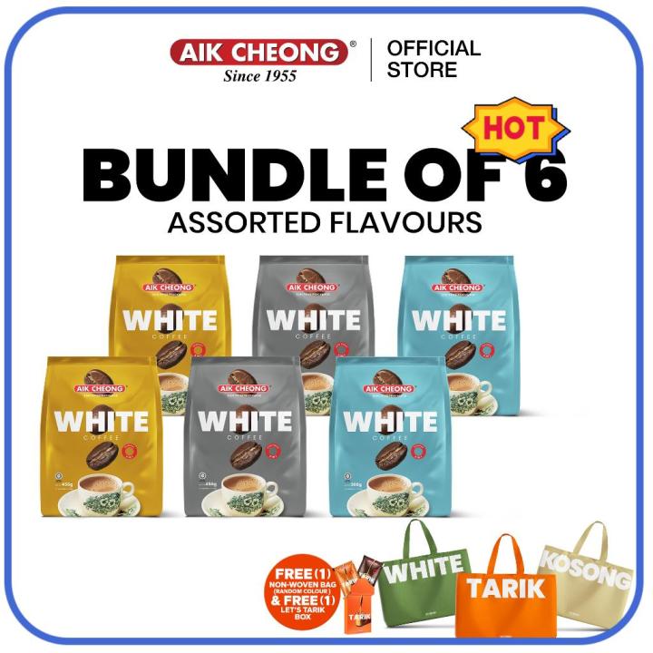 ⭐ ⭐READY STOCK⭐ ⭐ Aik Cheong White Coffee (12 Sticks x 6 Pack) Free Non ...