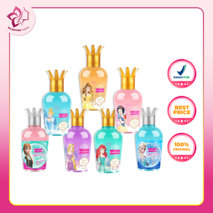 Eskulin Kids Princess Splash Cologne 60ml & 125ml Series | Kelontong ...