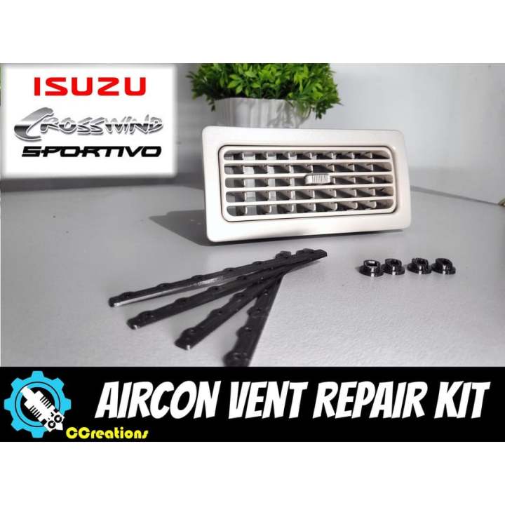 ISUZU CROSSWIND / SPORTIVO CEILING REAR AIRCON VENT REPAIR KIT ONLY ...