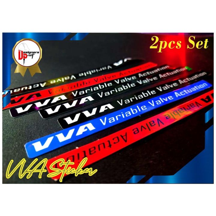 VVA Sticker for Nmax and Aerox 2 pcs Variable Valve Actuation Yamaha ...