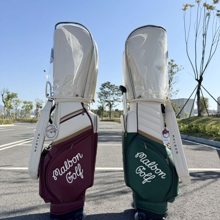 New Golf Bag for Men and Women Is a Convenient Pull Rod Bag with Wheels ...