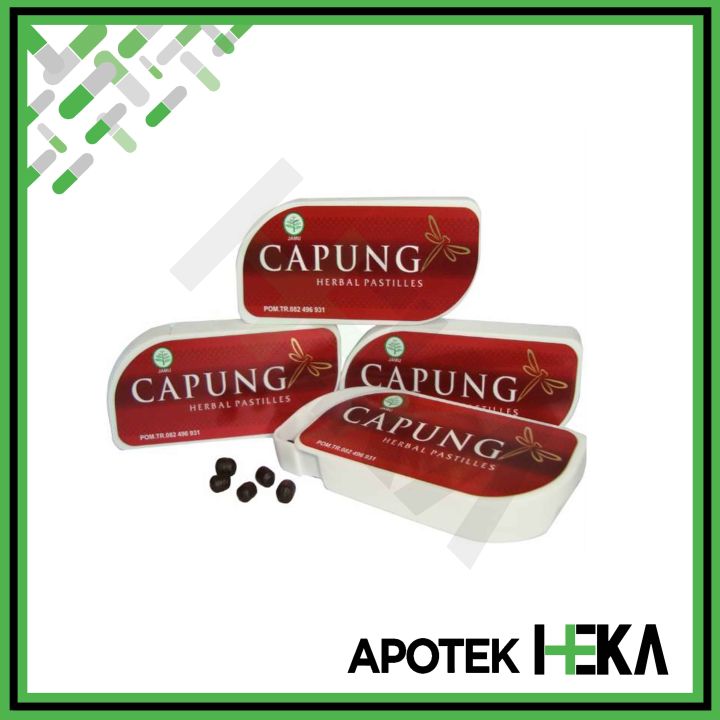 Capung Herbal Pastilles 7 g isi 1 - Meredakan Batuk | Lazada Indonesia