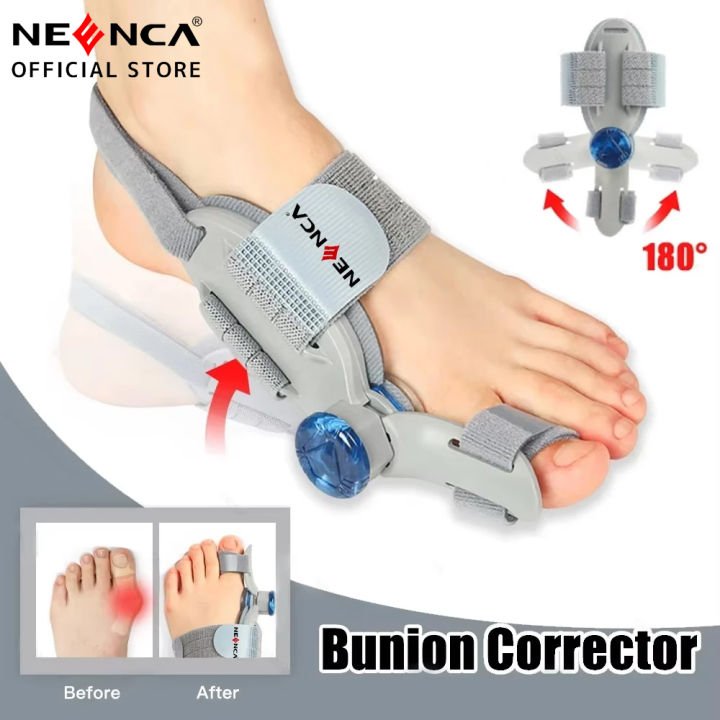 NEENCA Bunion Corrector Adjustable Big Toe Corrector Rotatable Toe ...