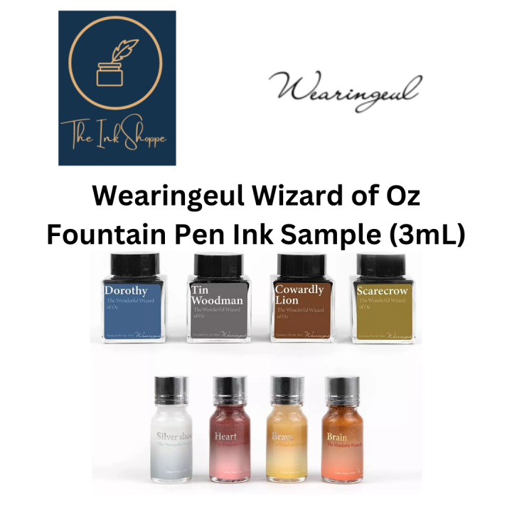 Wearingeul Wizard of Oz Fountain Pen Ink Samples (3mL) | Lazada PH