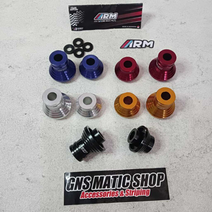 GEARBOX AS RODA DEPAN ARM SCOOPY R12 UPGRADE 14 / BUSHING AS RODA ...