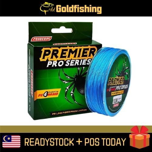 GoldFishing 100M PE Braided Fishing Line 4 Stands 6 8 10 15 20 25 30 35 ...